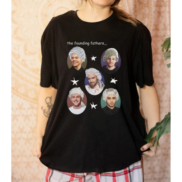 Gildan | Shirts | Founding Fathers Meme T Shirt One Direction Unisex ...
